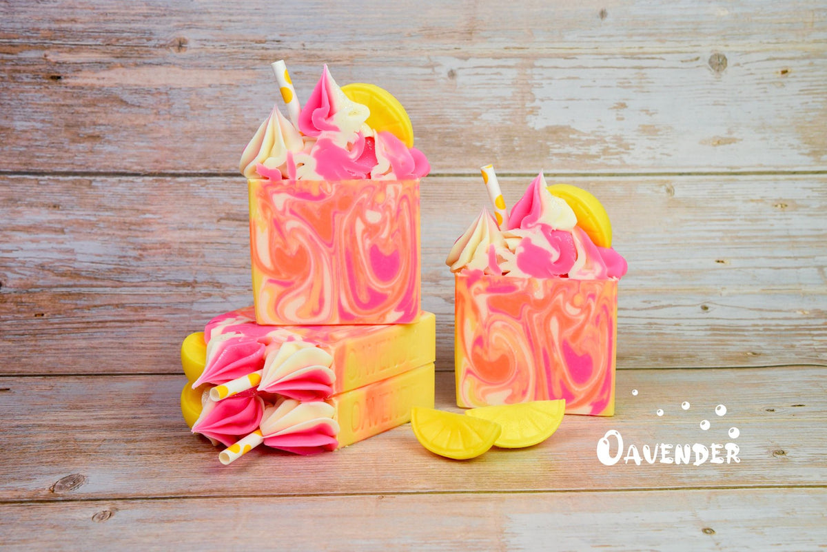 Pink Lemonade Soap | Oavender Handmade Soap